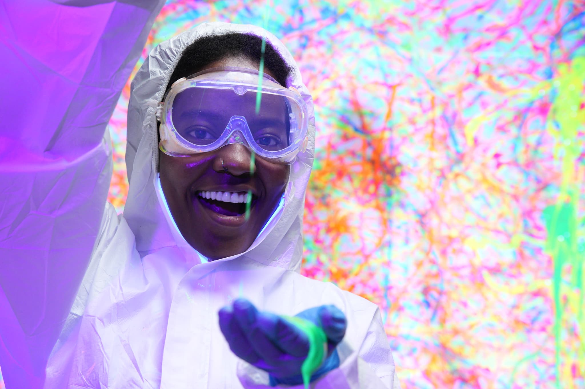 Neon Paint Place | Baltimore's #1 Glow-in-the-Dark Art Experience