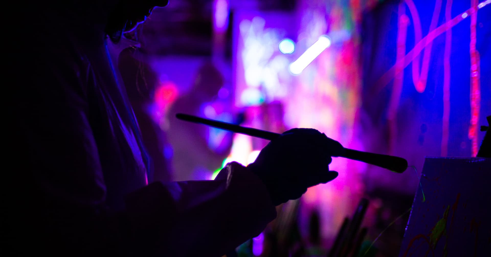 Neon Paint Place | Baltimore's #1 Glow-in-the-Dark Art Experience